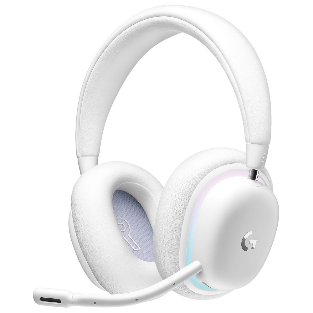 Logitech - Micro Casque Logitech G735 Blanc AURORA Lightspeed Gaming ...